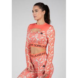 Gorilla Wear Osseo - Langarmshirt - Rosa | Gr.: XS