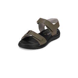 vitaform Hirschleder Sandalen in khaki | Gr.: 41