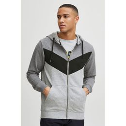 INDICODE Kapuzensweatjacke IDPock in Grau | Gr.: L