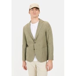 Camel Active Freizeitblazer mit 2-Knopf-Verschluss in Grün | Gr.: 50