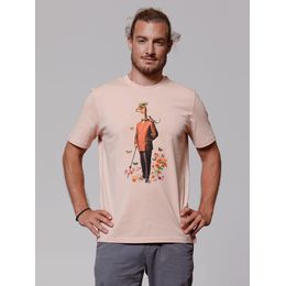 wat? Apparel T-Shirt Fancy Llama in Fraiche Peche | Gr.: 58