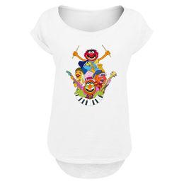 F4NT4STIC T-Shirt Disney Muppets Dr. Teeth and The Electric Mayhem in weiß | Gr.: S
