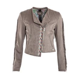 Maze Jacke Tapa in grau | Gr.: L