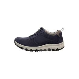 Gabor Comfort Sportliche Schn&uuml;rschuhe in Blau | Gr.: 44,5