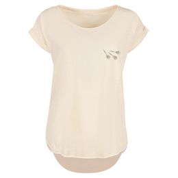 F4NT4STIC Long Cut T-Shirt Darts Arrows Dartpfeile in Whitesand | Gr.: M