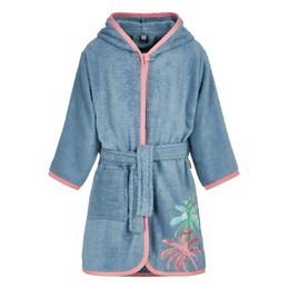 Playshoes Bademantel in Blau/ Rosa | Gr.: 98/104