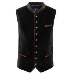 Stockerpoint Weste "Ricardo" in schwarz | Gr.: 48
