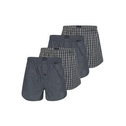 Schiesser Boxershorts Web in Schwarz | Gr.: S