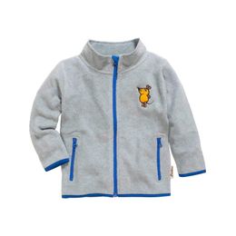Playshoes Fleece-Jacke DIE MAUS in Grau/Melange | Gr.: 86