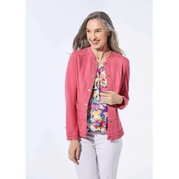 GOLDNER Jacke Jeansjacke in pink | Gr.: 42