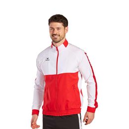 Erima Herren Six Wings Präsentationsjacke in rot/weiss | Gr.: XXL