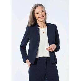 GOLDNER Eleganter Festblazer mit Stehkragen in marine | Gr.: 42
