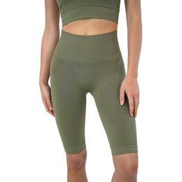 Stark Soul&reg; Stark Soul High Waist Radler-Shorts in Khaki | Gr.: 44-46
