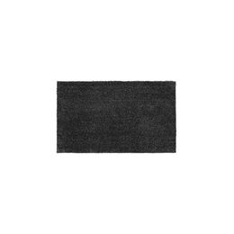 Astra Fu&szlig;matte waschbar QUARZIT 1 in Anthrazit | Gr.: 50 x 80 cm