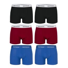 WOTEGA 6er-Set: Boxershorts Joe in Mix1 | Gr.: M