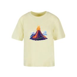 F4NT4STIC Tee Vulkanausbruch in softyellow | Gr.: XL