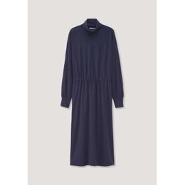 hessnatur Jersey Kleid Midi in pflaume | Gr.: 38
