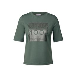 Cecil T-Shirt in dark balmy khaki | Gr.: M