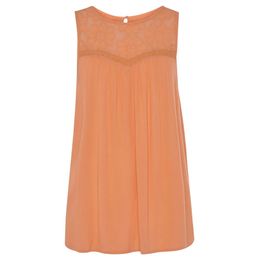 Buffalo Crepebluse in bright peach | Gr.: 34