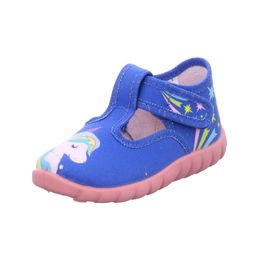 Fischer Markenschuh Hausschuh in blau | Gr.: 26