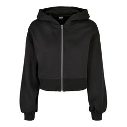 Urban Classics Zip-Kapuzenpullover in black | Gr.: XXL