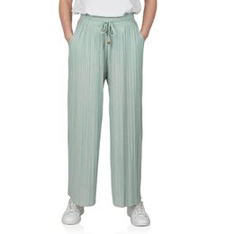 DENIMFY Stoffhose / Chino DFBrenda comfort/relaxed in Gr&uuml;n | Gr.: XXL