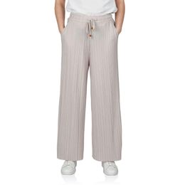 DENIMFY Stoffhose / Chino DFBrenda comfort/relaxed in Beige | Gr.: XXL