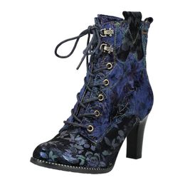 Laura Vita Stiefelette in Dunkelblau | Gr.: 40