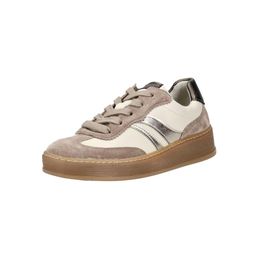 Gabor Sneaker in Weiß/Beige | Gr.: 38,5
