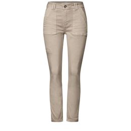 Street One Hose in beige washed | Gr.: W32/L28
