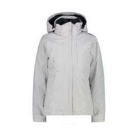 CMP Funktionsjacke WOMAN JACKET ZIP HOOD DETACH in Grau | Gr.: 46