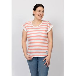 Salzhaut Shirt KAUKJE in Beige Coral | Gr.: M