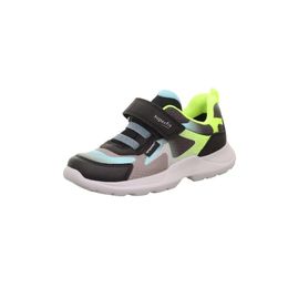 Superfit Sneaker RUSH in Grau/Gelb | Gr.: 35