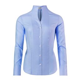 Vincenzo Boretti Bluse leicht tailliert in hellblau | Gr.: 42