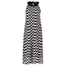 BETTY & CO BETTY & CO Neckholder Kleid ohne Arm in Schwarz/Braun | Gr.: 38