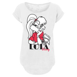 F4NT4STIC Long Cut T-Shirt Looney Tunes Classic Lola Bunny in wei&szlig; | Gr.: S