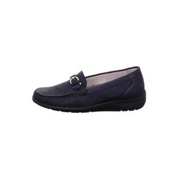 Waldläufer WALDLÄUFER Komfort Slipper in Blau | Gr.: 38,5