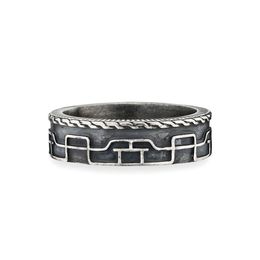 CAI caï 925/- Sterling Silber in Silbergrau | Gr.: 58