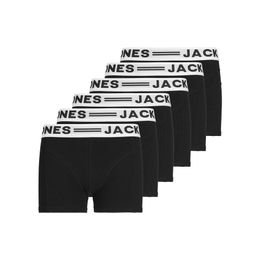 Jack & Jones Jack & Jones Boxershort 6er Pack in Schwarz/Wei&szlig; | Gr.: 128