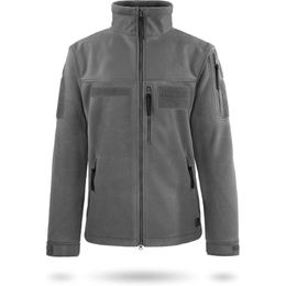 Normani Outdoor Sports Fleecejacke Tilrem in Anthrazit | Gr.: L