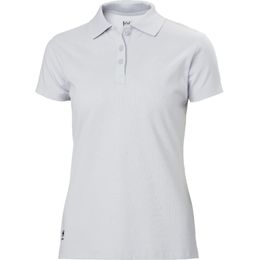 Helly Hansen Polo "Classic Polo Shirt" in Grau | Gr.: L