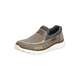 Rieker Sportliche Slipper in Beige | Gr.: 44