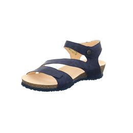 Think! Tieffu&szlig;bett Sandale DUMIA in Indigo | Gr.: 37