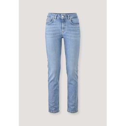 hessnatur Jeans LEA Mid Rise Slim in light blue | Gr.: W30/L30