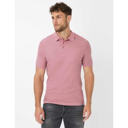 Brax Herren Polo Style PARVIS cinder rose, Rosa, Gr. L