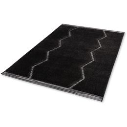 Schöner Wohnen Kollektion SCHÖNER WOHNEN-KOLLEKTION Hochflor-Teppich »Winsome 6318-243« rechteckig 25 mm Höhe Langflor, Hoch Tief Struktur, Wohnzimmer, Schöner Wohnen...