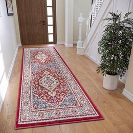 Hanse Home Teppich &raquo;Mochi&laquo; rechteckig 8 mm H&ouml;he L&auml;ufer, Orientalisch, Kurzflor, Wohnzimmer, Schlafzimmer, Esszimmer Rot Oberfl&auml;che: 53%...
