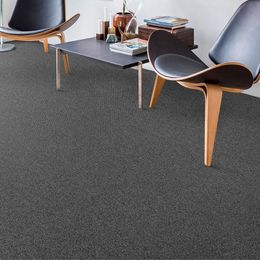 ANDIAMO Teppichboden &raquo;Tulsa, Schlinge, Made in Belgium&laquo; rechteckig 6 mm H&ouml;he meliert, Breite 400 cm oder 500 cm, strapazierf&auml;hig & pflegeleicht grau 