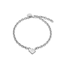 Liebeskind Berlin Armband »Schmuck Geschenk Edelstahl Armkette The Love Bond« silberfarben 21 cm Modisches Armband
