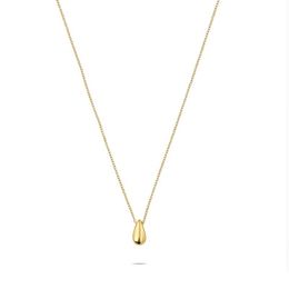 Liebeskind Berlin Kette mit Anhänger »Schmuck Geschenk Edelstahl Halskette The Mini Drop Tropfen« gelbgoldfarben Elegante Halskette